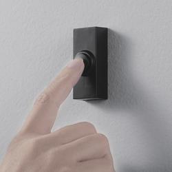 Heath Zenith Wireless Doorbell Push Button - Black at Menards®