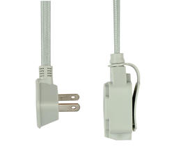 Globe Electric Designer Series 9' 16/2 Sage Green Light-Duty Indoor ...