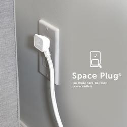 Globe Electric 2-Outlet 2-USB White Power Strip with 6' Cord at Menards®