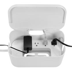 Globe Electric PowerHub™ Cable Management Box with 4- Outlet Surge ...