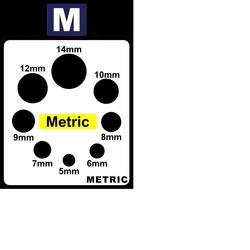 Thread Wizard™ Metric Bolt Cleaner at Menards®