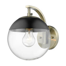 Photon Lighting® Eros 1-Light Aged Brass Indoor Wall Light at Menards®