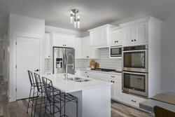 Good Earth Lighting Noella Brushed Nickel Integrated LED Flush Mount ...