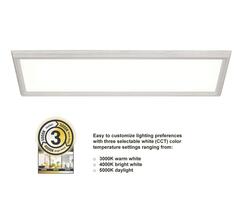 Good Earth Lighting Middleton 4' LED Framed Flat Panel Light at Menards®