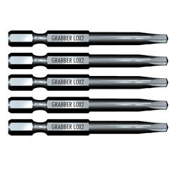 GRABBER® 2" #2 BIT LOX Professional Grade Bits - 5 ct. at Menards®