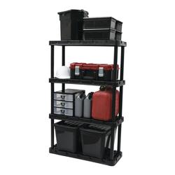 MaxIt™ Knect-A-Shelf® 34-1/4"W x 54-1/2"H x 14-1/4"D Medium-Duty 4-Tier ...