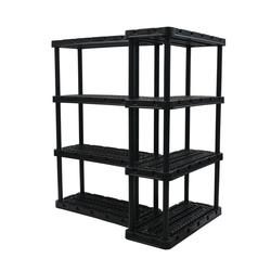 MaxIt™ Knect-A-Shelf® 34-1/4"W x 54-1/2"H x 14-1/4"D Medium-Duty 4-Tier ...