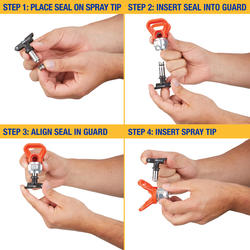 Graco® RAC® IV 7/8" Thread Hand-Tight Paint Spray Gun Guard at Menards®