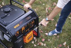WEN® 6,500 Running 8,000 Starting-Watt Gasoline Portable Generator at ...
