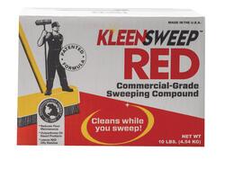 Kleen Sweep™ Red Commercial Grade Sweeping Compound - 10 lbs. at Menards®