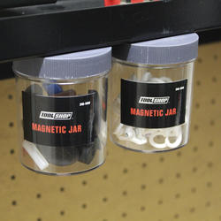 Tool Shop™ 2-3/8" Magnetic Small Parts Storage Jar - 2 Piece at Menards®