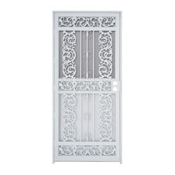 Grisham Elegance 32"W x 80"H White Security Storm Door at Menards®