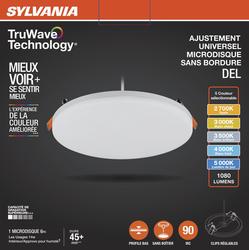 Sylvania® TruWave Microdisk 6" LED Ultra-Thin Canless Downlight at Menards®