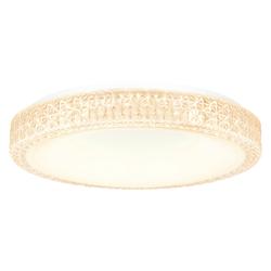 Patriot Lighting® Donte White Integrated LED Flush Mount Ceiling Light ...
