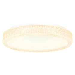 Patriot Lighting® Donte White Integrated LED Flush Mount Ceiling Light ...