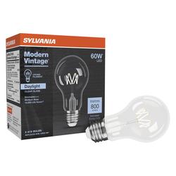 Sylvania® 60 Watt Equivalent Clear Dimmable A19 E26 Daylight LED Light ...