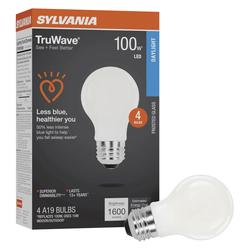Sylvania® TruWave™ 100 Watt Equivalent Frosted Dimmable A19 E26 ...