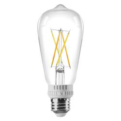 Sylvania® TruWave™ 60 Watt Equivalent Clear Dimmable ST19 E26 ...