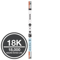 Sylvania® 32-Watt Equivalent 48" T8 Cool White LED Light Bulb Rewire ...