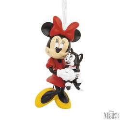 Hallmark® Disney® Minnie Mouse Holding Kitten Christmas Ornament at ...