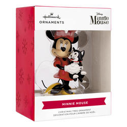 Hallmark® Disney® Minnie Mouse Holding Kitten Christmas Ornament at ...