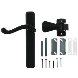 Wright Products® Bayfield Black Screen or Storm Door Surface Latch at ...