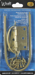 Wright Products® Brass-Plated Screen Door Hardware Set at Menards®