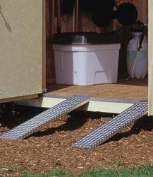 Handy Home Metal Shed Ramp - Pair at Menards®