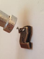 HangZ™ 20lb. Antique Brass Sawtooth Picture Hanging Hooks - 2 Pack at ...