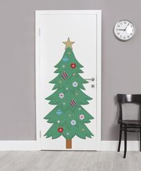 Glitter Christmas Tree Wall/Window Decal Kit at Menards®