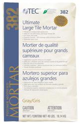 TEC® Gray Ultimate Large Tile Mortar 382 - 40 lb at Menards®