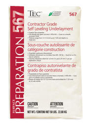 TEC® Contractor Grade Self Leveling Underlayment TA-567 - 50 lbs. at ...