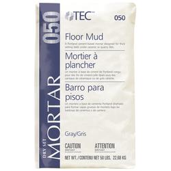 TEC® Gray Floor Mud Mortar 050 - 50 lb at Menards®