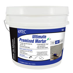 TEC® White Ultimate Premixed Mortar 130 - 3.5 gal at Menards®