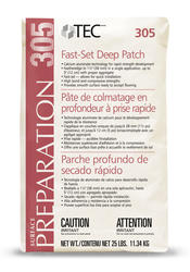 TEC® Fast-Set Deep Patch 305 - 25 lbs. at Menards®