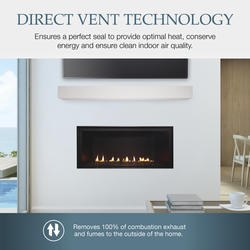 Majestic DVLinear 36" Direct Vent Gas Fireplace at Menards®