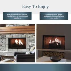 Majestic Royalton 36" Wood Burning Fireplace at Menards®