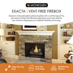 Monessen Exacta 42" Ventless Circulating Fireplace at Menards®