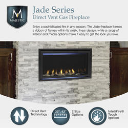 Majestic Jade 32" Direct Vent Gas Fireplace at Menards®