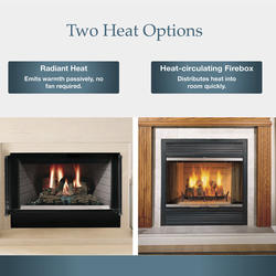 Majestic Sovereign 36" Heat Circulating Wood Burning Fireplace at Menards®