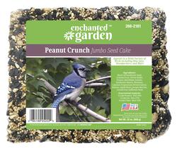 Enchanted Garden™ Peanut Crunch Jumbo Bird Seed Cake - 32 oz at Menards®