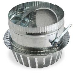 4" Assembled Snap Collar with Damper Duct Board Fitting at Menards®