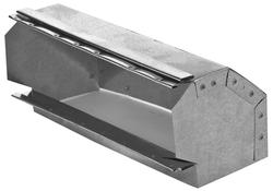 2-1/4" x 10" Short way Elbow Duct Fitting at Menards®