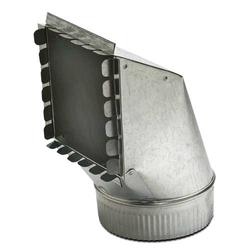 5" Plenum Takeoff 1" Rise with Duct Board Tabs Duct Board Fitting - 20 ...