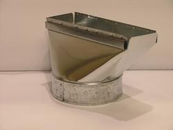 3-1/4" x 10" x 4" Straight Stack Boot Duct Fitting at Menards®