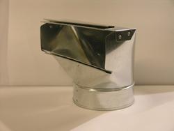 3-1/4" x 10" x 6" Duct Elbow Stack Boot Duct Fitting at Menards®