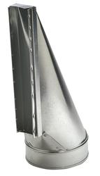 2-1/4" x 12" x 6" S Right End Boot Duct Fitting at Menards®