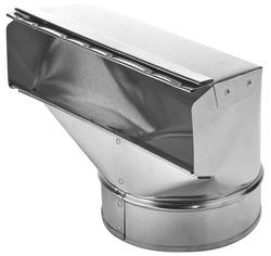 2-1/4" x 12" x 6" Duct Elbow Stack Boot Duct Fitting at Menards®