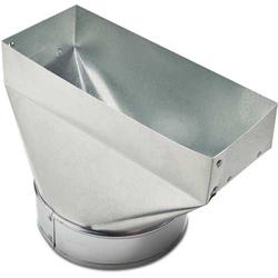 4" x 12" x 6" Straight Boot Duct Fitting at Menards®