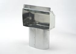 6" x 10" x 6" Oval Stack Head 7" Throat Duct Fitting - 25 Pack at Menards®